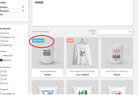 How To Insert Flag Sold Out On Products · Issue 13096 · Prestashop