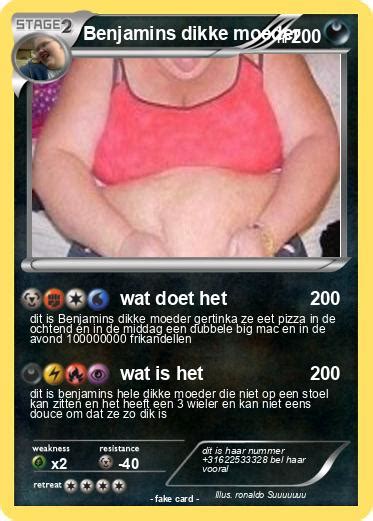 Pok Mon Benjamins Dikke Moeder Wat Doet Het My Pokemon Card
