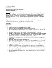 Lab Circular Motion Pdf Lab Circular Motion Donyea Tate Group Members Quinn Francesca