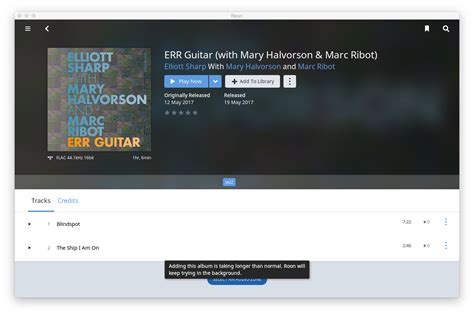 Can T Save Tidal Albums To My Library Support Roon Labs Community