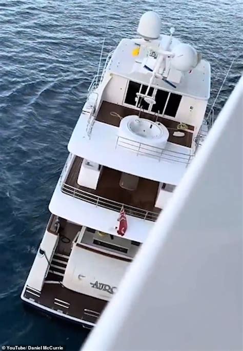 Shocking Moment £10million Superyacht Smashes Into Cruise Ship Off The