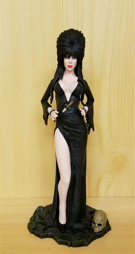 Rare Sexy Elvira Mistress Of The Dark Deluxe 7 Figure Amok Time