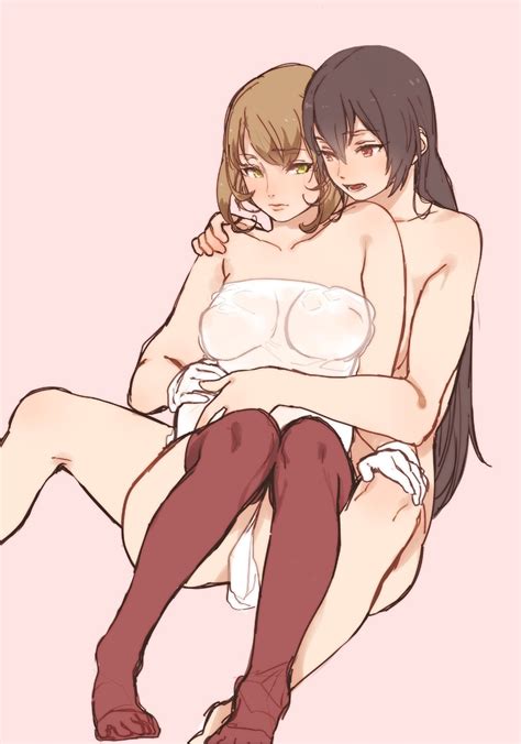Nagato And Mutsu Kantai Collection Drawn By Ikarin Danbooru