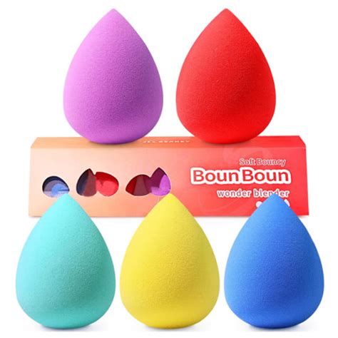 Beakey 5 Piece Makeup Sponge Set For 6 Clark Deals