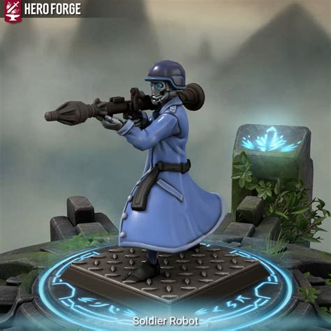 Soldier Robot Tf2 Hero Forge By Servantofentropy On Deviantart