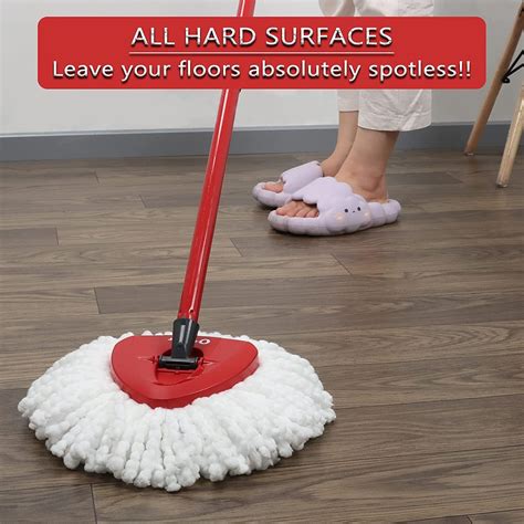 2 Pack O Cedar Easywring Spin Mop Replacement Heads Microfiber