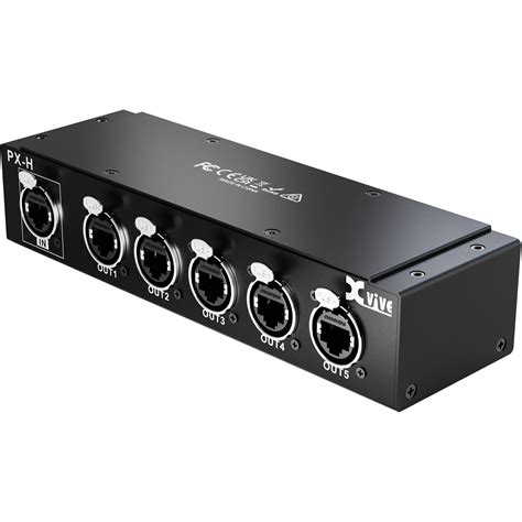Xvive Audio PX H Hub Breakout Box For Five PX A Personal PX H