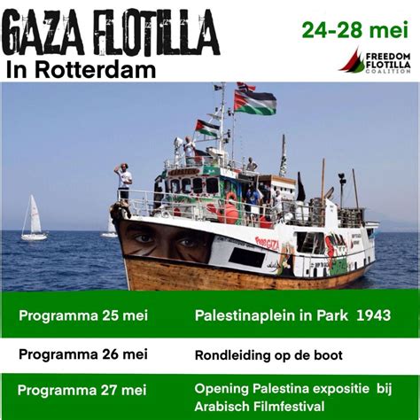Handala Plans In Rotterdam Freedom Flotilla