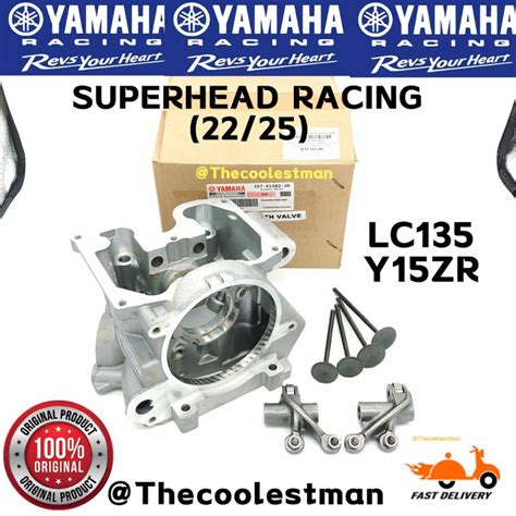 Ready Stockyamaha Lc Racing Head X Rocker Arm Valve Superhead Super Head Y Zr