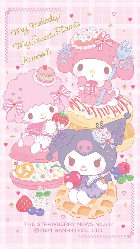 Kuromi Kawaii Wallpapers Wallpaper Cave