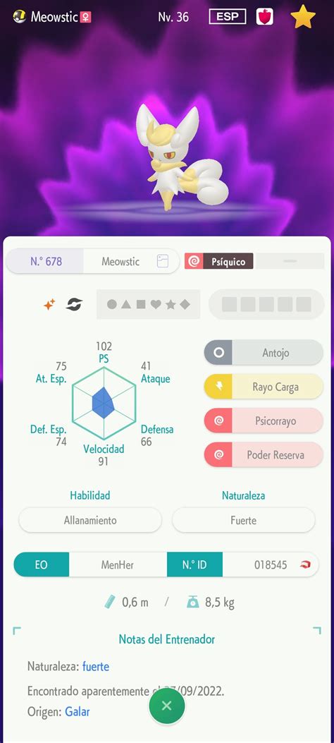 Lf Male Shiny Meowstic Ft Female Shiny Meowstic R Pokemonhome