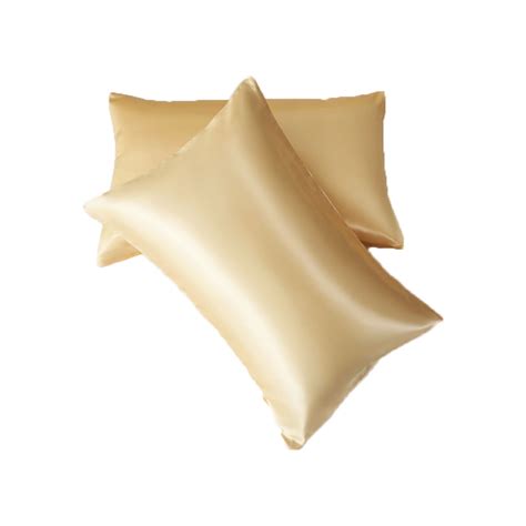 Pypeseewy Clearance High Thread Count Pillow Cases 2 Pack Satin Queen