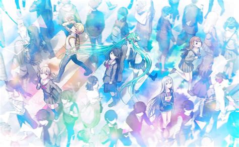 Hatsune Miku Yoisaki Kanade Tenma Tsukasa Azusawa Kohane Hanasato