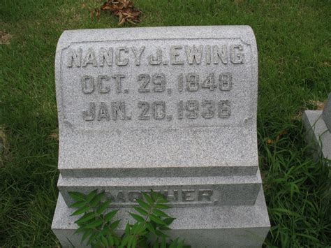 Nancy Jane Hastings Ewing 1848 1936 Find A Grave Memorial