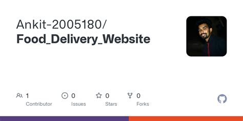 Github Ankit Food Delivery Website