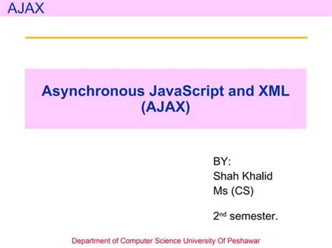 What Is Ajax Technology