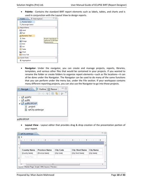 manual and guide for birt eclipse report designer pdf