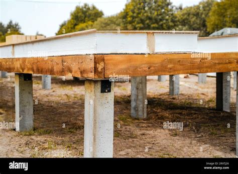 Building Construction Of Wooden Frame House Made Of Sip Structural