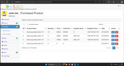 Mobile Shop Management System In Php With Source Code