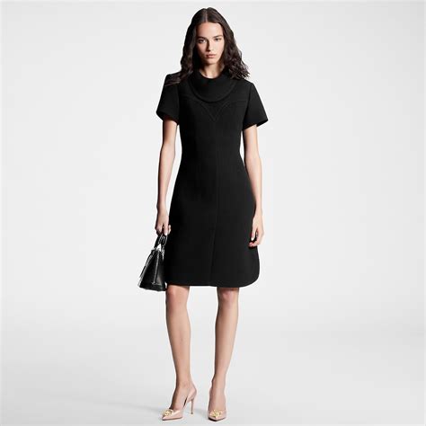 Bib Collar Fitted Dress Women Ready To Wear Louis Vuitton