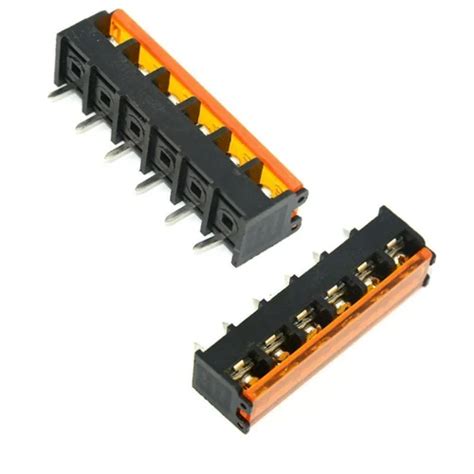 9 5mm Pitch 6 Pin Barrier Terminal Connector Application Electronics