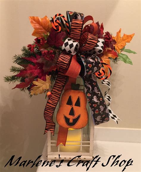 Halloween Lantern Swagfall Lantern Swag Pumpkin Lantern Swagwreath