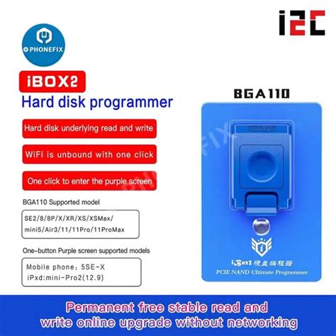 Jc P13 Ibox2 Irepair P12 Pcie Nand Programmer For Iphone 6 13 Promax
