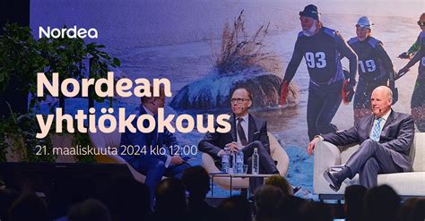 Nordea on LinkedIn: Nordean yhtiökokous 2024