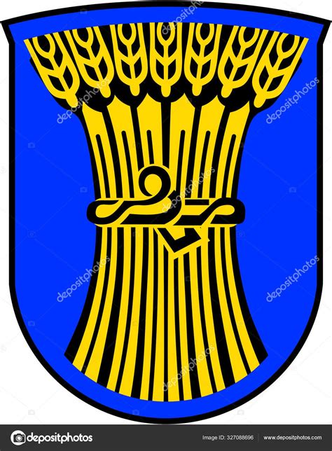Coat Arms City Kornwestheim Germany Stock Illustration By