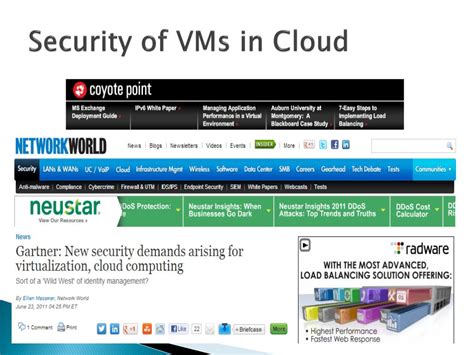 ppt securing virtual machines in cloud powerpoint presentation free