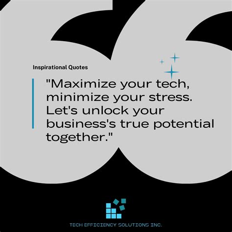 Maximizetech Minimizestress Unlockpotential Efficiencyjourney