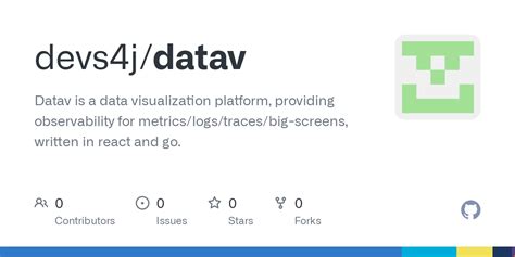 Github Devs4jdatav Datav Is A Data Visualization Platform