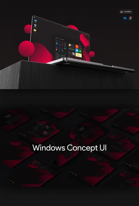 Windows Concept Ui Ui Ux Behance