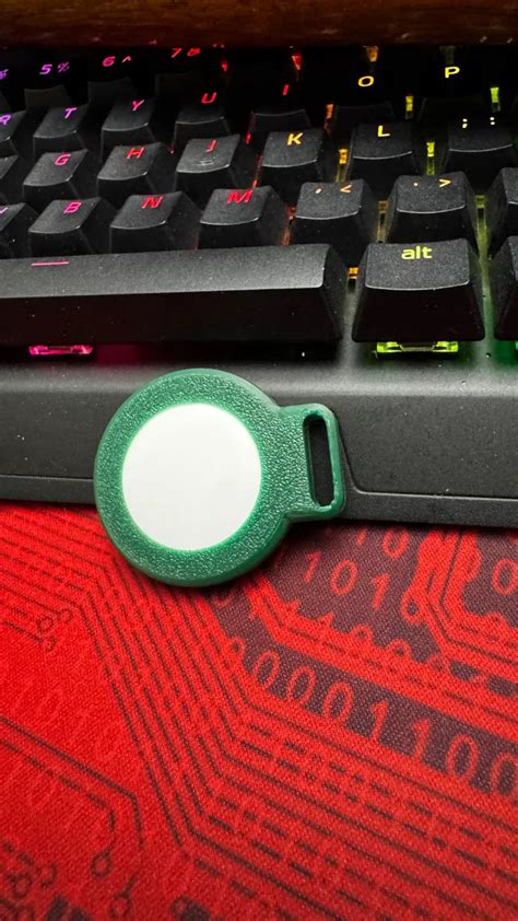 Apple Airtag Lanyard Keyring Case By Anirban Makerworld