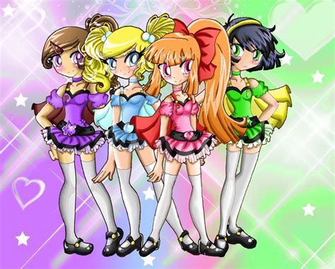 The Power Puff Girls By Greenteadeer On Deviantart