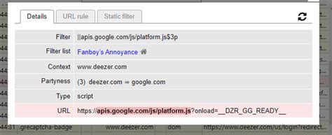 Deezer Issue 7255 UBlockOrigin UAssets GitHub