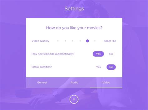 Shot 062 Settings By Husam Elfaki On Dribbble