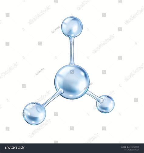 Collagen Molecule Scientific Purpose Realistic Vector Stock Vector Royalty Free 2576123713