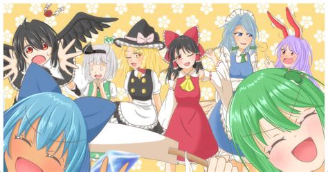 東方 自機組集合！ 雑巾の妖精のイラスト Pixiv