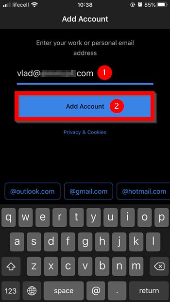 Configuring Imap Account On Outlook Mobile App Gfi Support