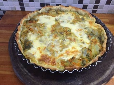 Tarta De Alcauciles Receta De Pao Mor Recipe Cooking Recipes Food
