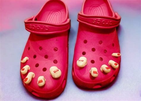Croc Toes Comedy Accessories Set Of 10 Etsy