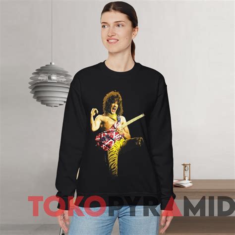 Vintage Eddie Van Halen T Shirt Tokopyramid