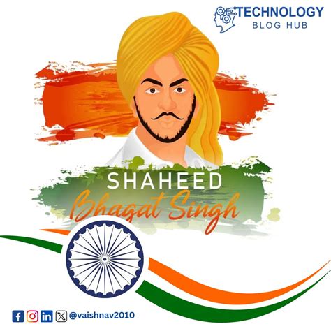 Bhagatsingh Shaheeddiwas Freedomfighter Inspiration India Patriotism Jaihind