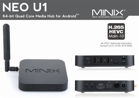 MINIX NEO U New Android TV Box From MINIX Powered By Amlogic S Processor AndroidTVBOX