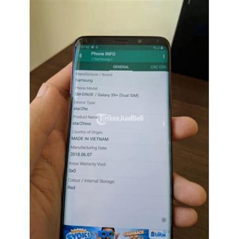 Samsung Galaxy S Plus Ram Gb Hp Bekas Normal Mulus Fullset Di Surabaya Tribun Jualbeli