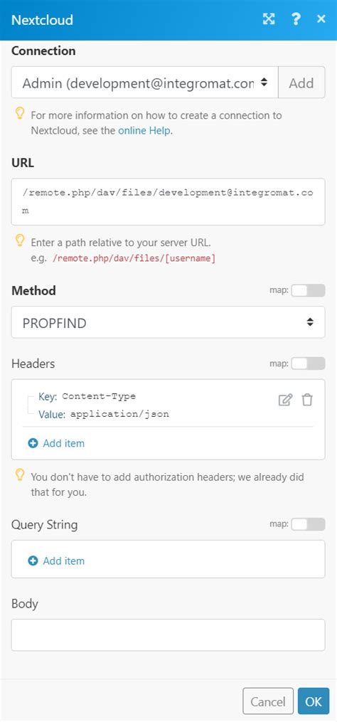 Nextcloud Ibexa Connect Documentation Nextcloud Ibexa Connect Documentation