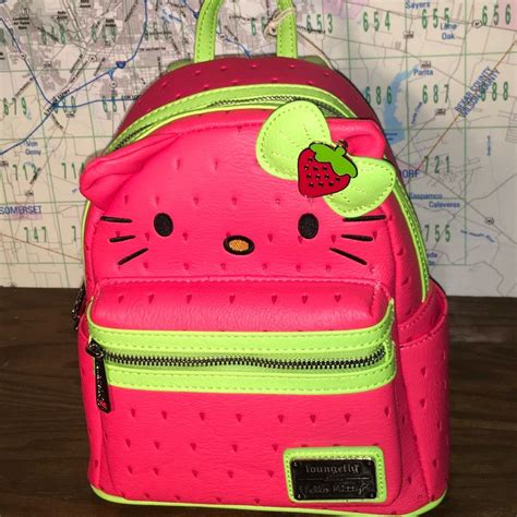 Loungefly Strawberry Hello Kitty Mini Backpack In 2025 Hello Kitty