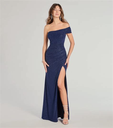 Formal One Shoulder Dresses And Windsor