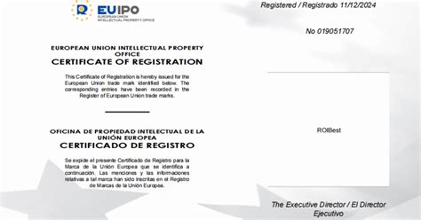 Roibest Receives Euipo Certification Empower Advertisers